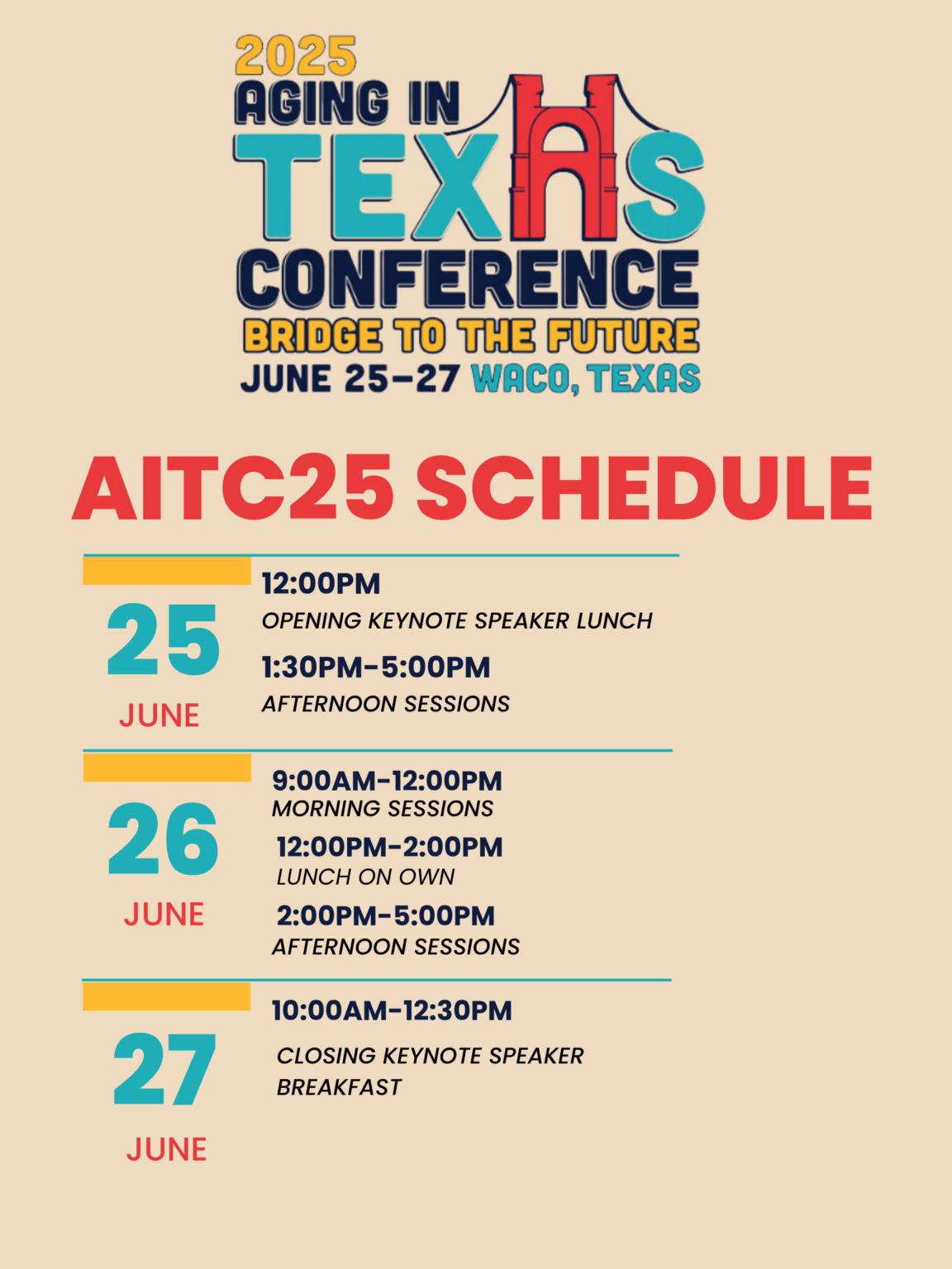 Conference Schedule - Texas Association of Regional Councils